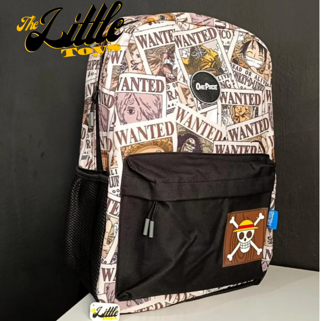 Mochila One Piece Cartazes de Procurados (Wanted) | Shopee Brasil