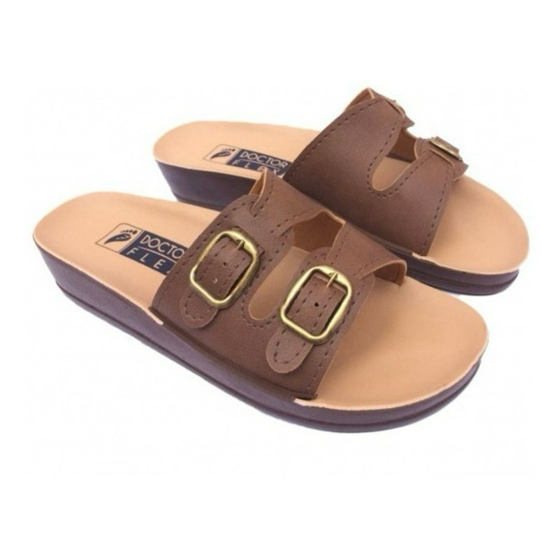 Sandália Ortopédica Doctor Flex 2 fivelas | Shopee Brasil
