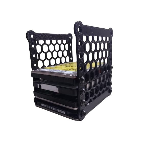 Suporte | Rack para 8 HDs/SSDs SATA de 2.5 polegadas | Shopee Brasil
