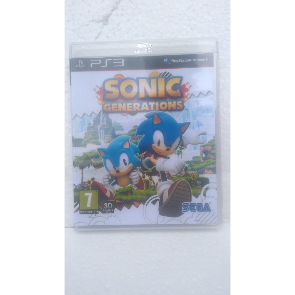 PS3-Sonic Generations | Shopee Brasil