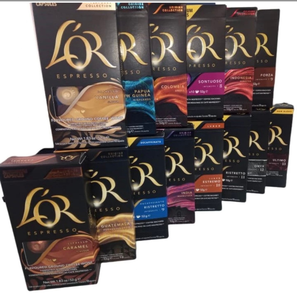 Café Lór (Nespresso) Cápsula Alumínio (10 cápsulas Lór) | Shopee Brasil