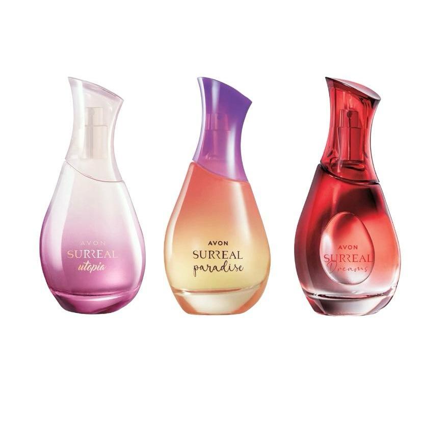 Perfume Avon Surreal Deo Colônia - ESCOLHA A FRAGRÂNCIA DE SUA ...