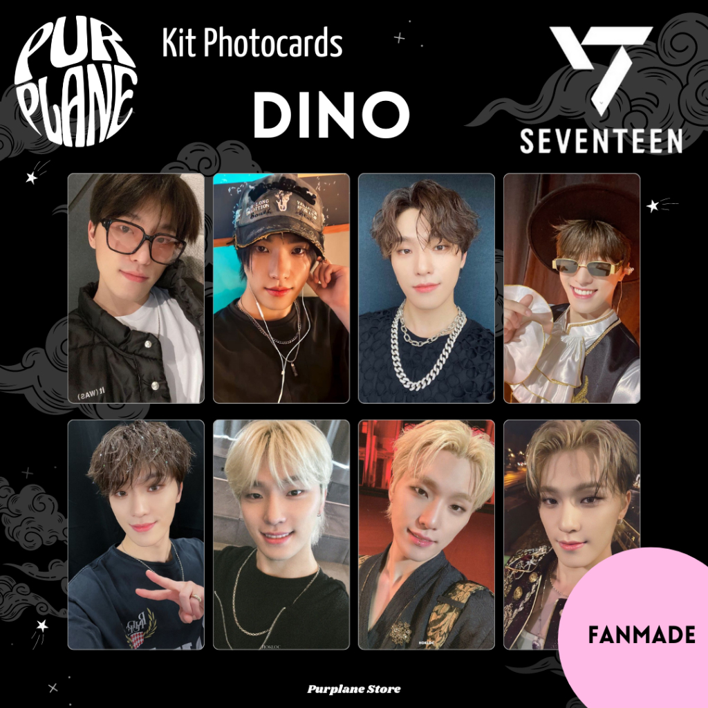 Dino Selca Photocards Seventeen Kpop Fanmade | Shopee Brasil