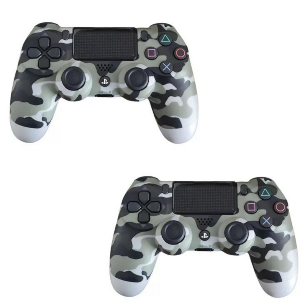 Kit 2 Controles joystick sem fio Sony Ps4 PlayStation Dualshock 4 ...