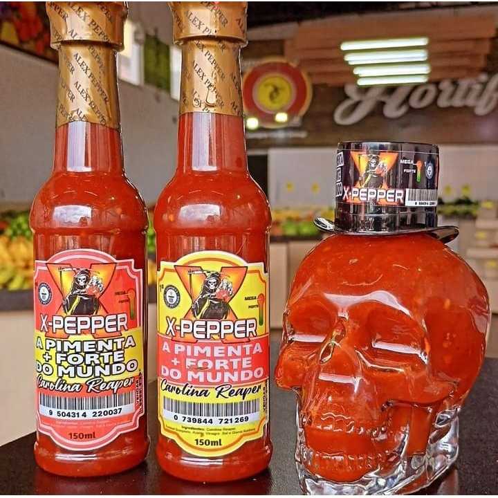 Kit de pimentas mais fortes do mundo Xpepper Carolina Reaper 2milhoes ...