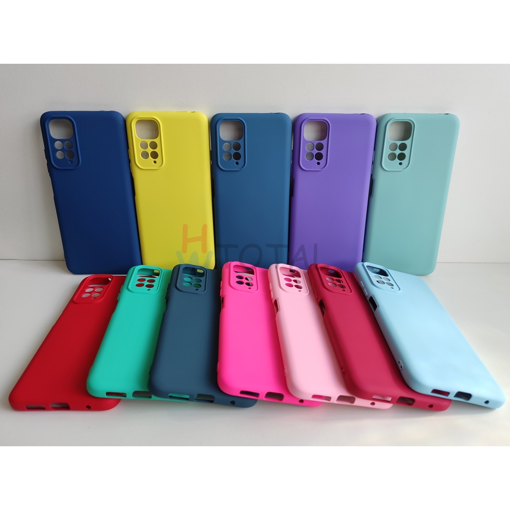 Capa Case Capinha Xiaomi Redmi Note 11 / 11s 6,43" Silicone Aveludada ...