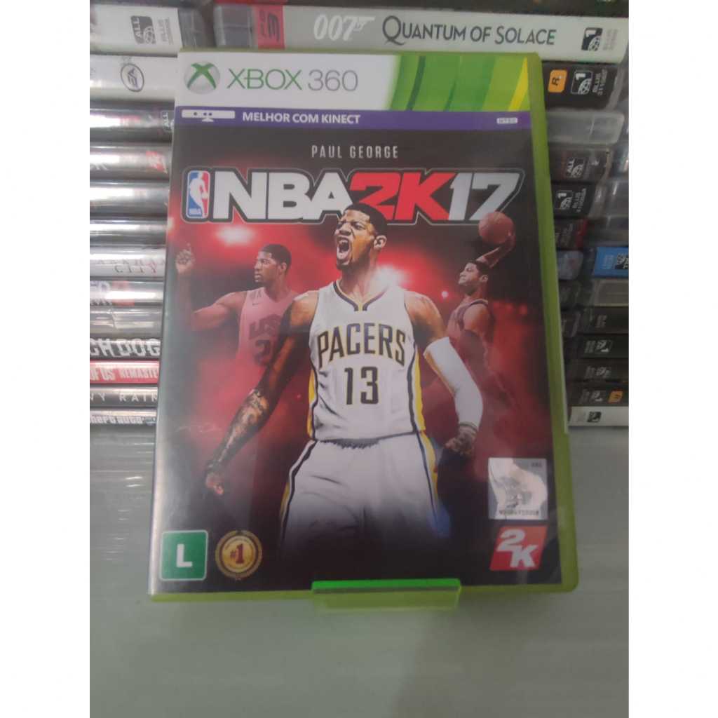 JOGO NBA 2K17 XBOX 360 MÍDIA FÍSICA ORIGINAL | Shopee Brasil