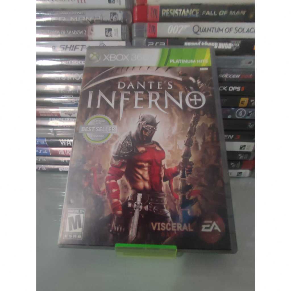 JOGO DANTES INFERNO XBOX 360 MÍDIA FÍSICA ORIGINAL | Shopee Brasil