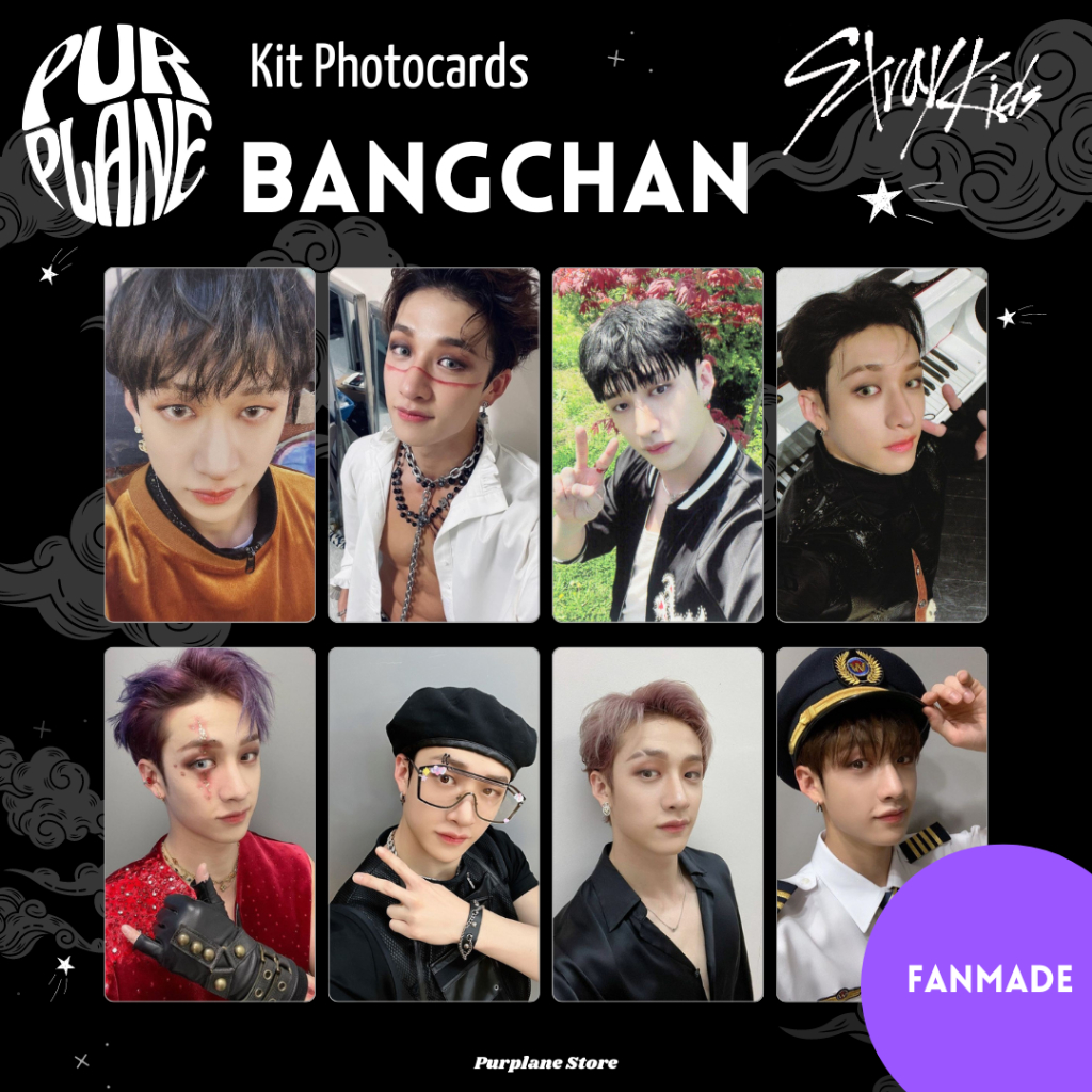 Bangchan Selca Photocards Fanmade Kpop Stray Kids | Shopee Brasil