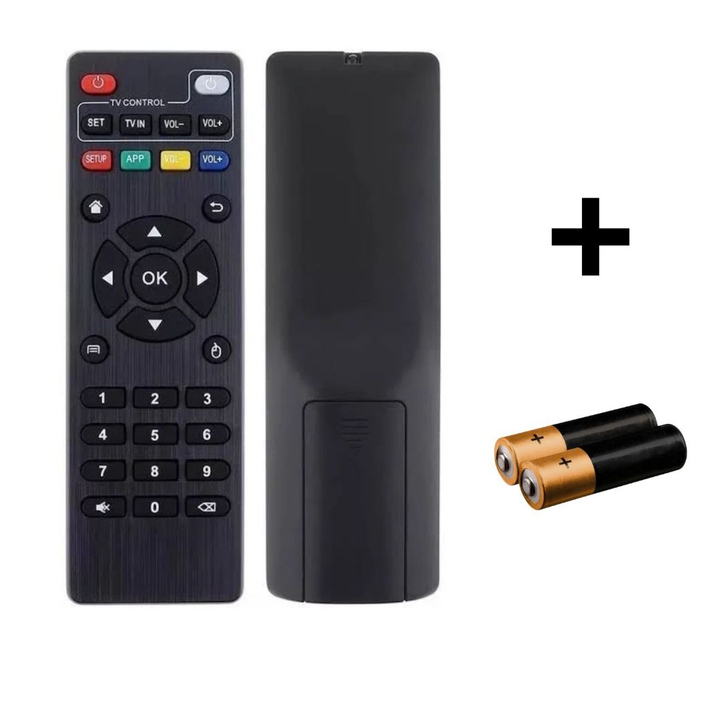 Controle Para Tv Box Universal (ENVIO IMEDIATO) incluso pilhas ...