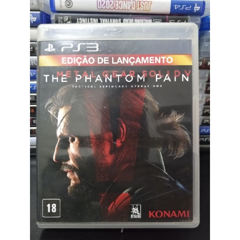 Metal Gear Solid V The Phanton Pain Ps3 - Mídia Física - Pronta Entrega ...