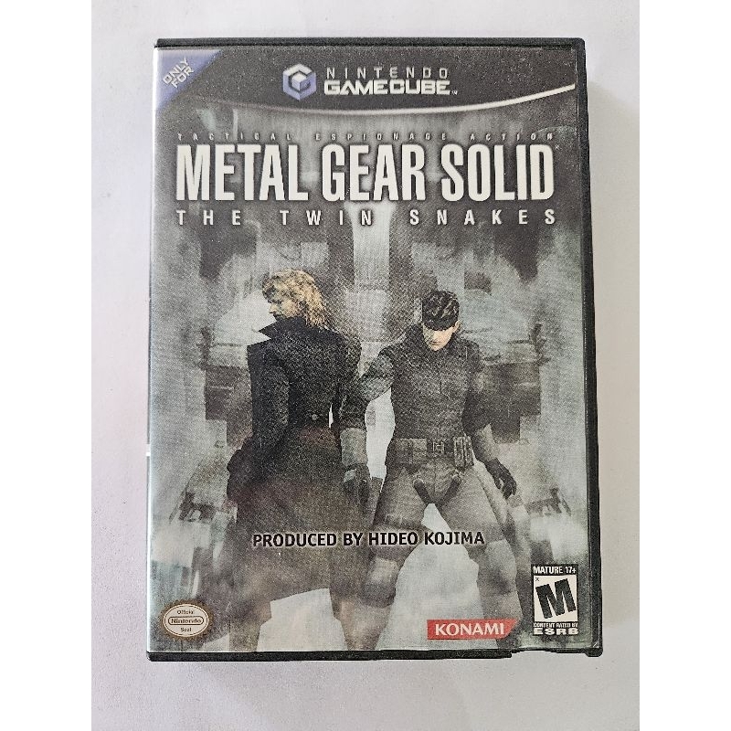 Metal Gear Solid Twin Snakes - Game Cube | Shopee Brasil