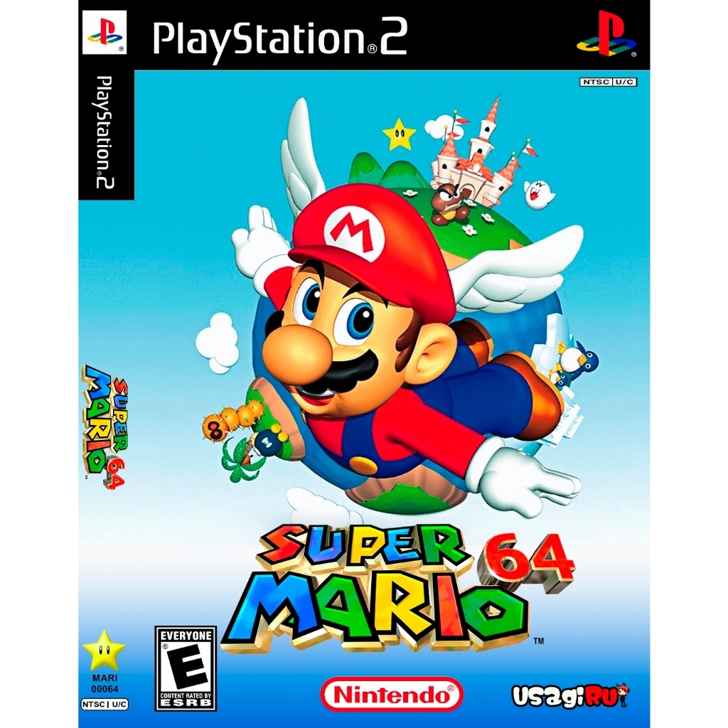 Super Mario 64 - Jogo Para Playstation 2 - PS2 | Shopee Brasil