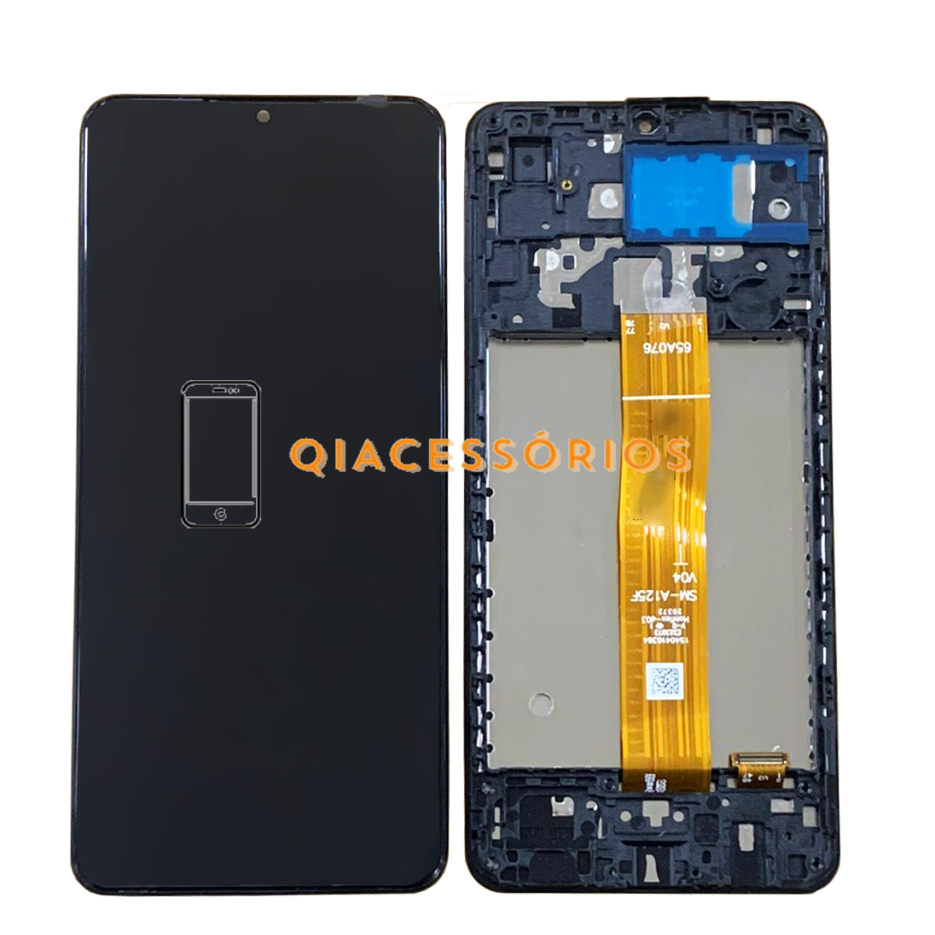 Display Tela Frontal Touch Completo Compatível A02 A022 COM ARO Pronta ...