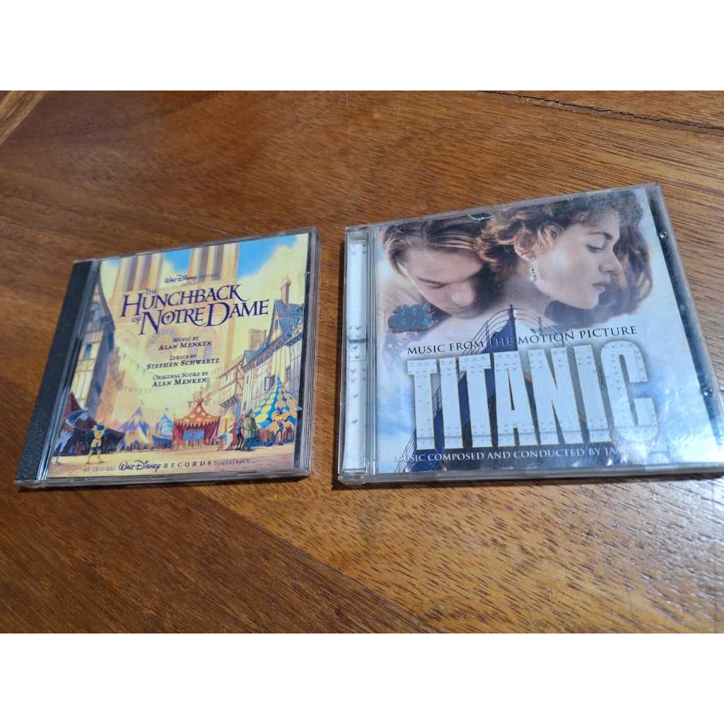 CDs The Hunchback of Notre Dame - Titanic | Shopee Brasil