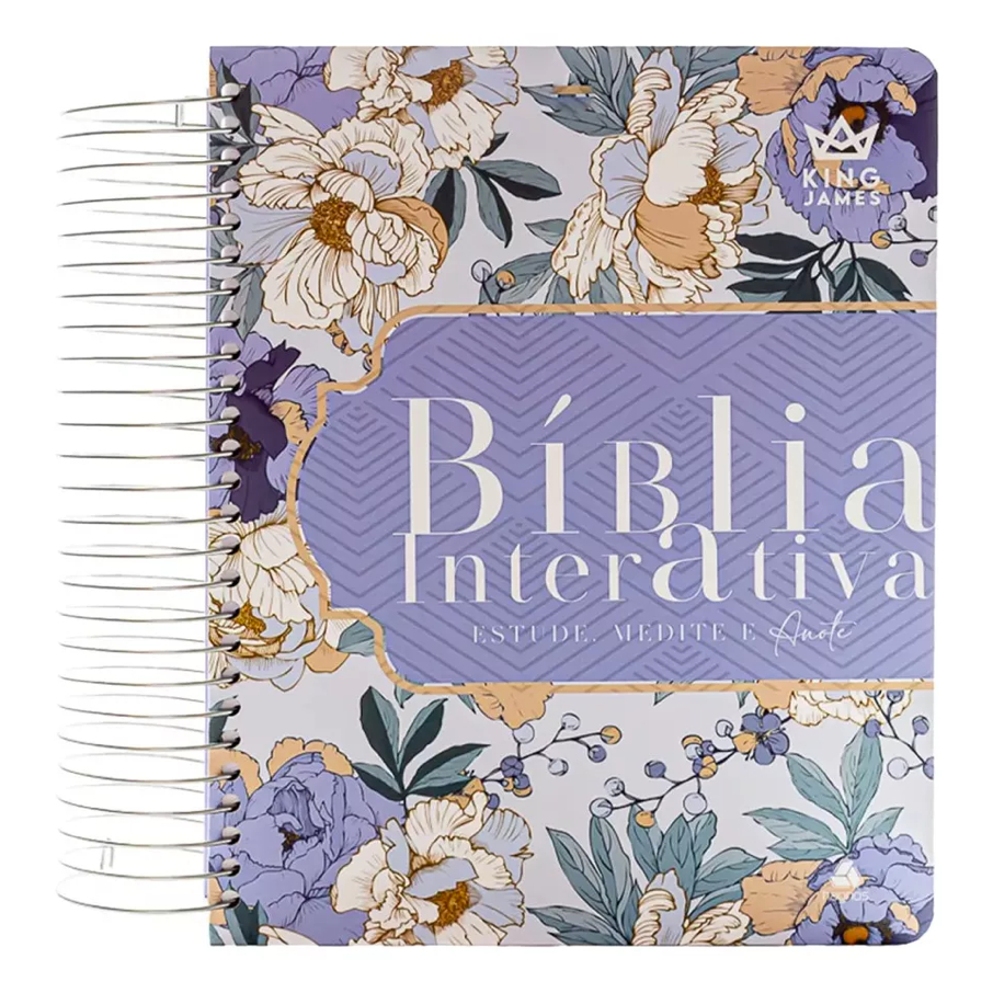Bíblia De Estudo Interativa King James | Espiral Graça | Shopee Brasil