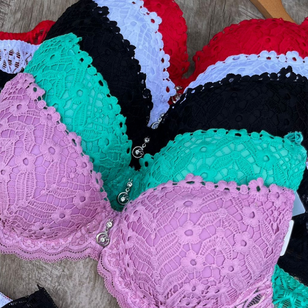 KIT COM 2 CONJUNTOS DE RENDA GUIPPIR 330 CORES VARIADAS | Shopee Brasil