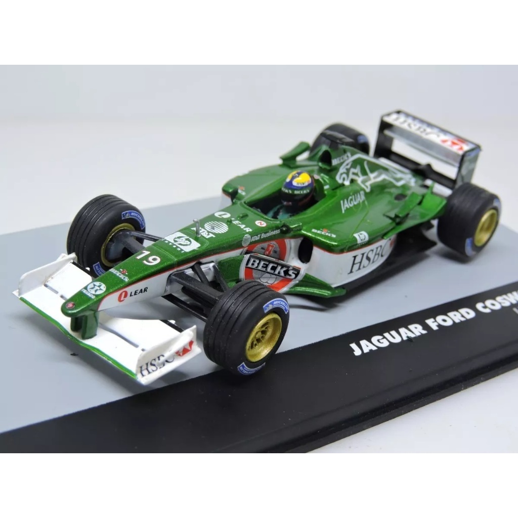 MINIATURA - ESCALA 1:43 - FÓRMULA 1 - JAGUAR FORD COSWORTH R2 LUCIANO ...