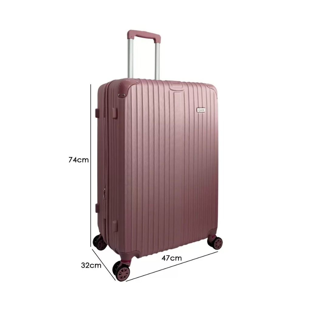 Mala grande de viagem 32 quilos rígida expansiva 4 rodas duplas 360 ...