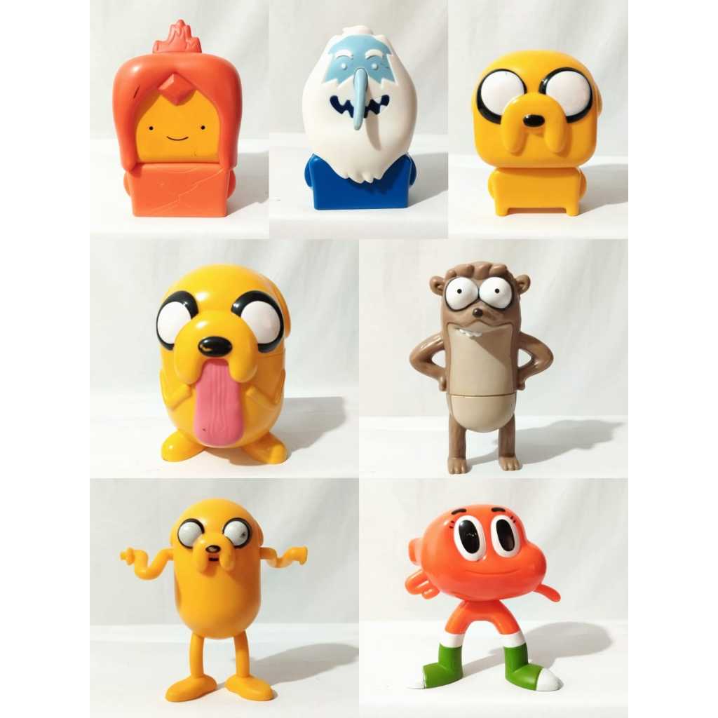 Miniaturas Cartoon Network Mc Donald's e Burger King | Shopee Brasil