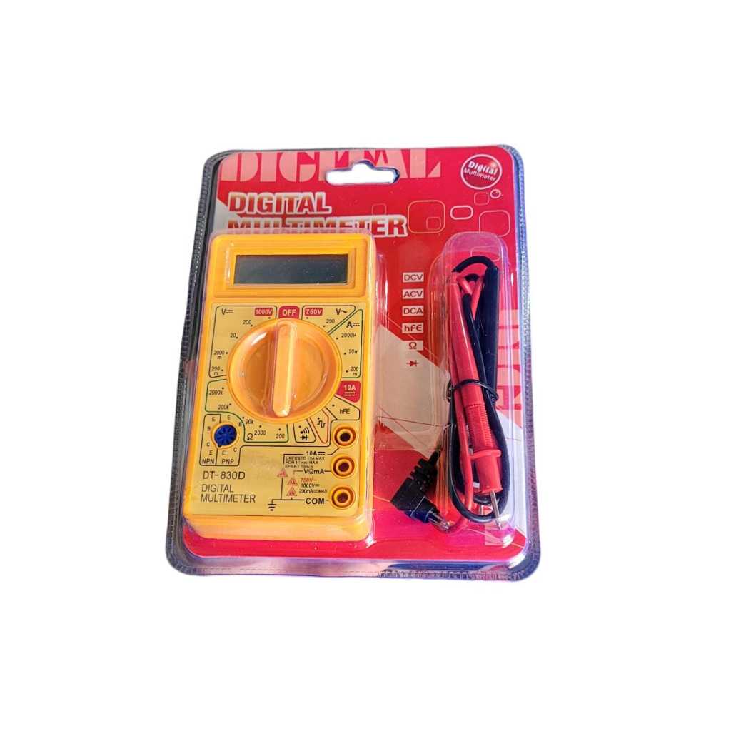 Multímetro Digital DT-830 | Shopee Brasil