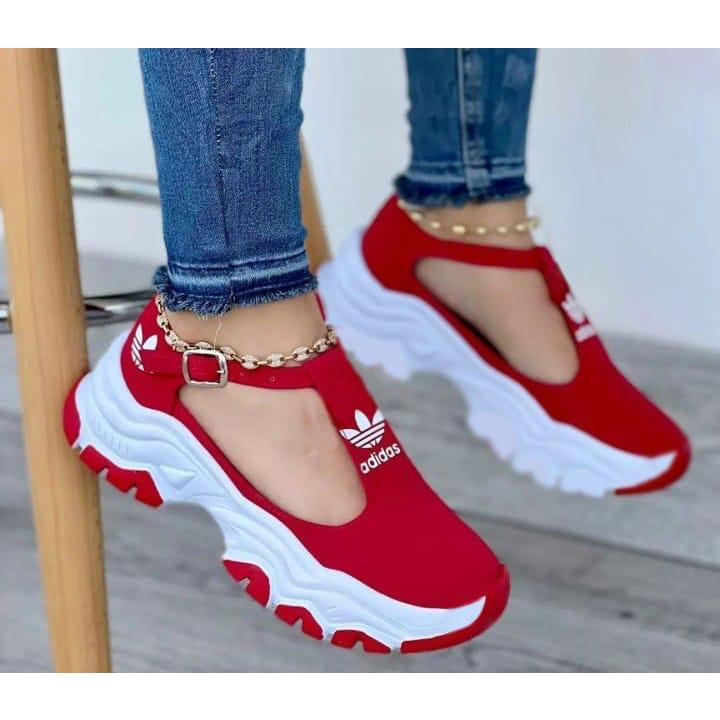 Tênis Papete Adds Sapatilha Plataforma Feminino Promoça | Shopee Brasil