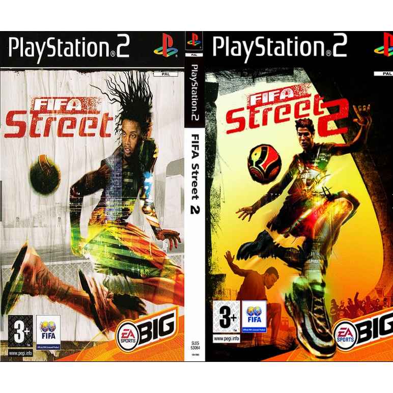 COLEÇÃO JOGOS FIFA STREET PLAYSTATION 2 - PS2 | Shopee Brasil