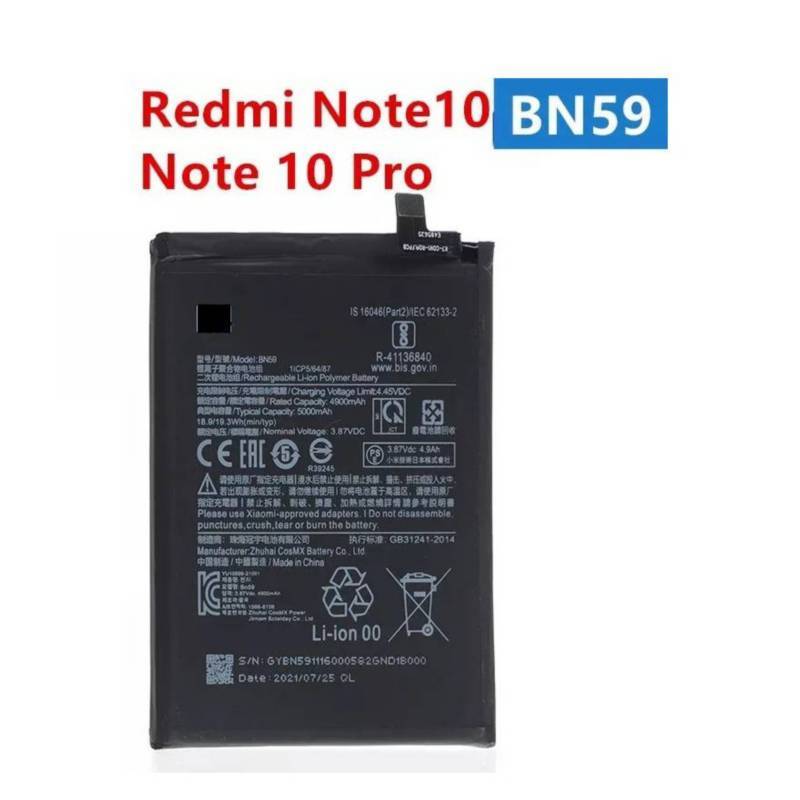 Bat Xiaomi Redmi Note 10 /note 10pro /note 10s -Bn59 original | Shopee ...