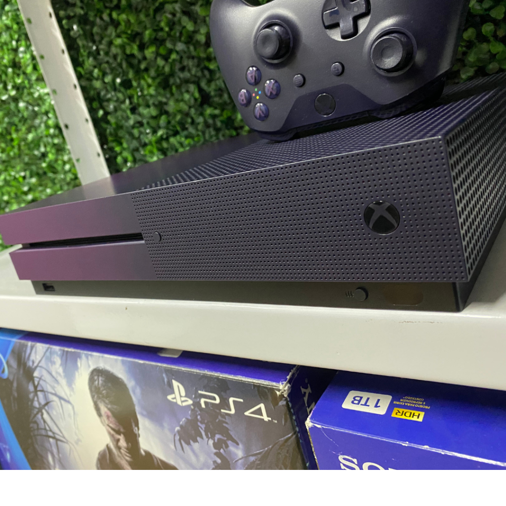 Microsoft Xbox One S 1tb Standard Violeta | Shopee Brasil