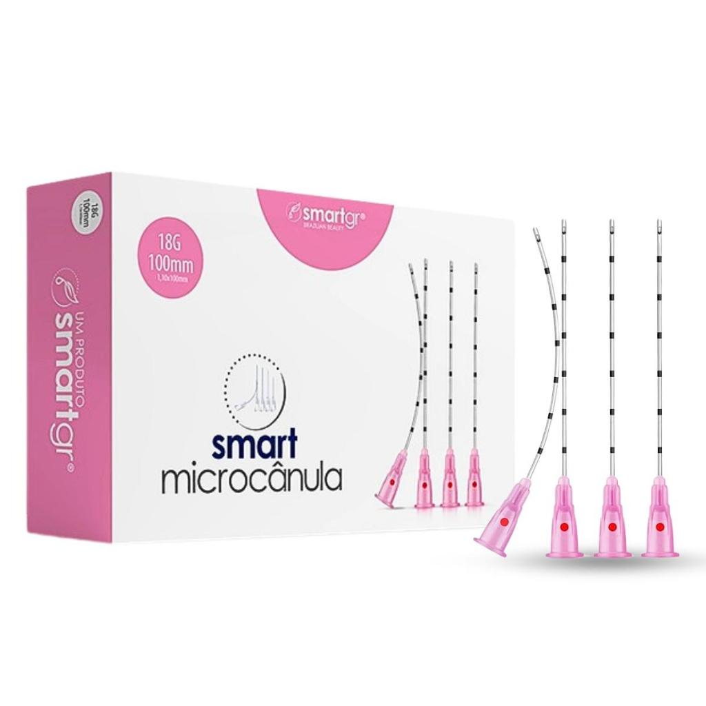 Microcânula 18g X 100mm Caixa Com 10 Unidades - Smart Gr | Shopee Brasil