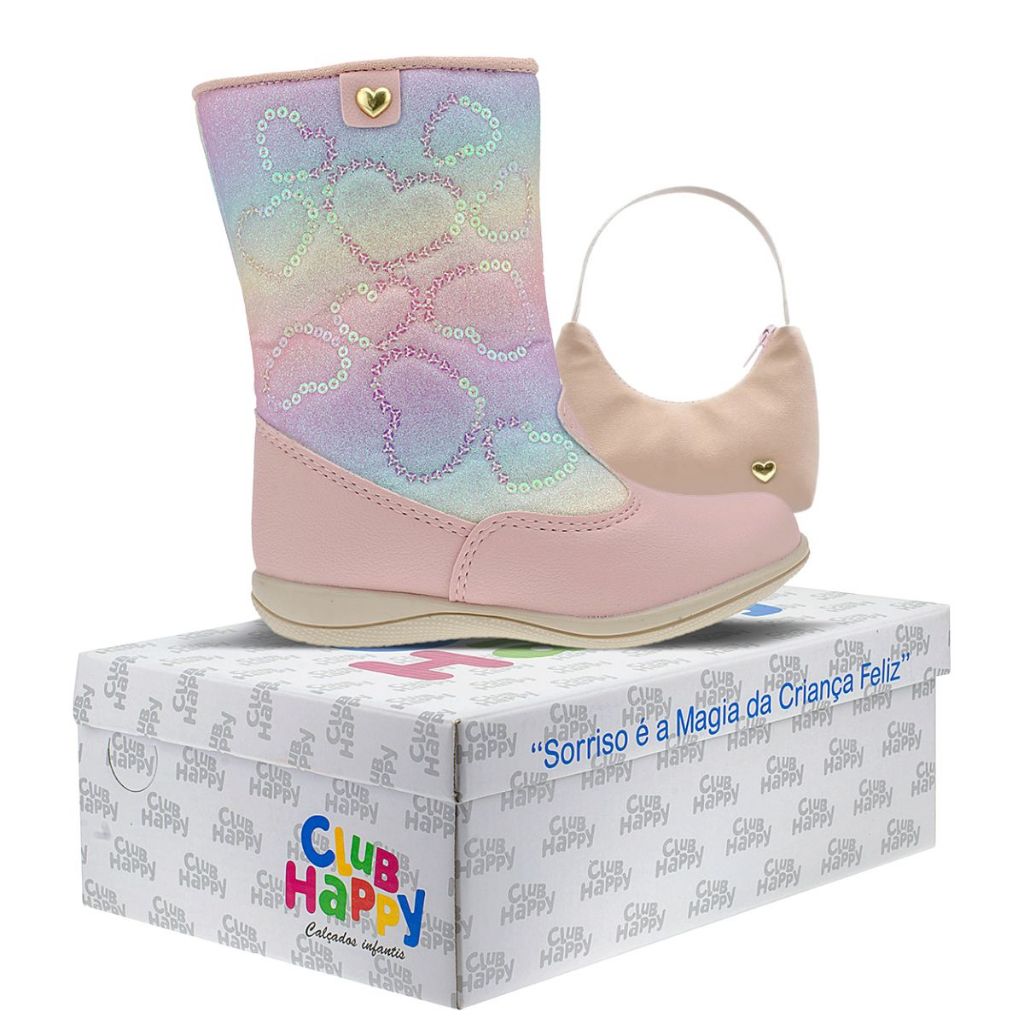 Bota Infantil Feminina Bota Menina Bota De Menina Infantil Botinha Com ...