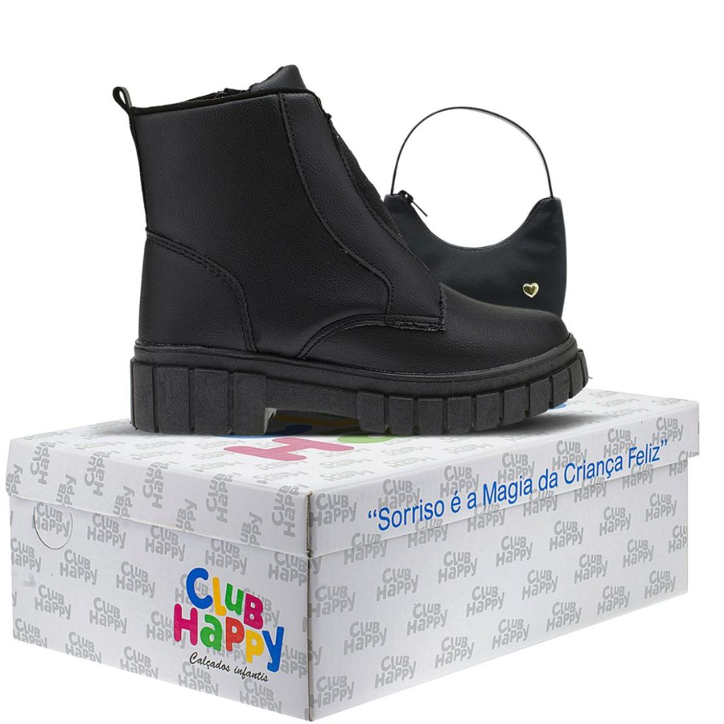 Bota Infantil Feminina Menina Botinha Infantil Feminino Bota Coturno ...