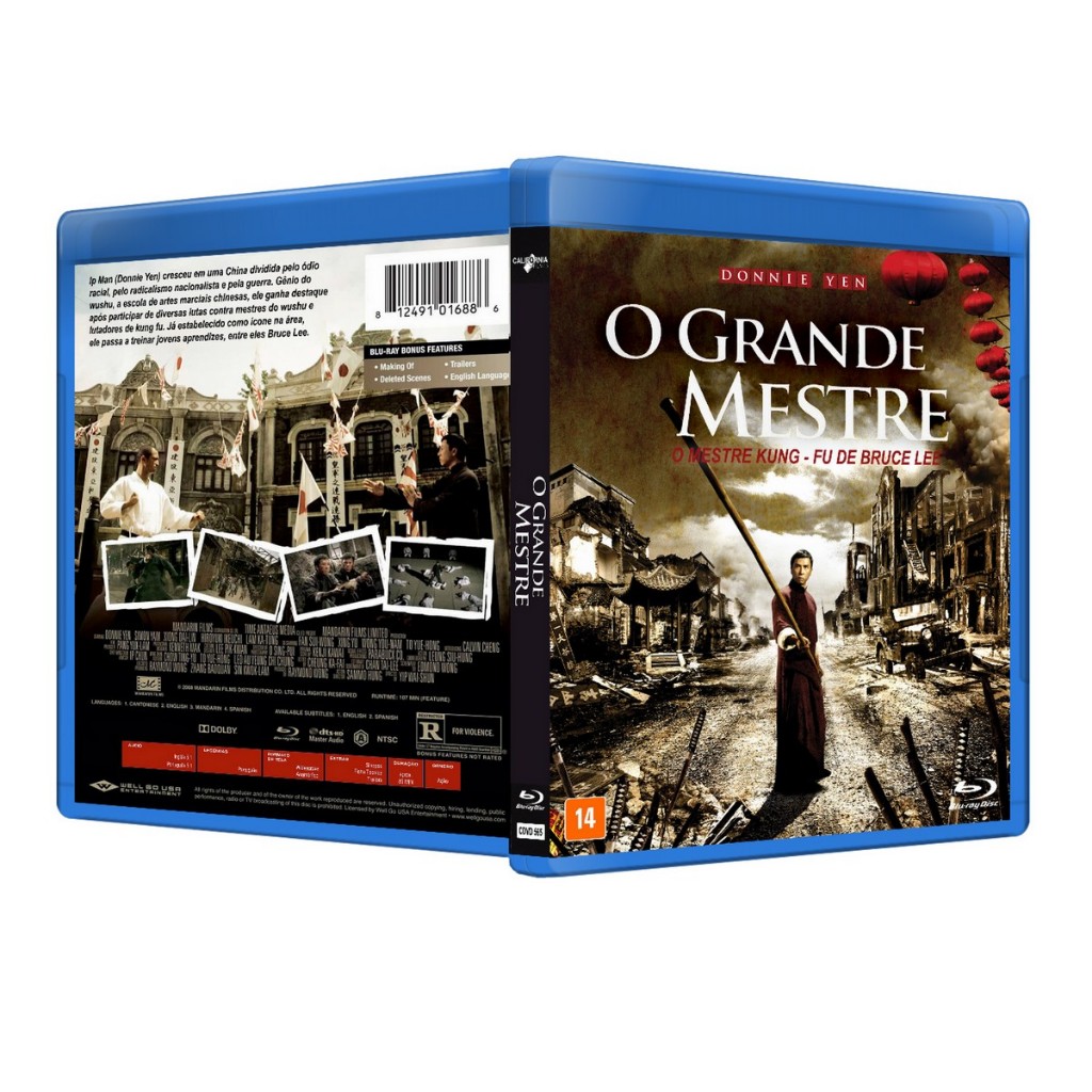 Blu-ray: O Grande Mestre - Ip Man 1 DUB/LEG [PERSONALIZADO] | Shopee Brasil