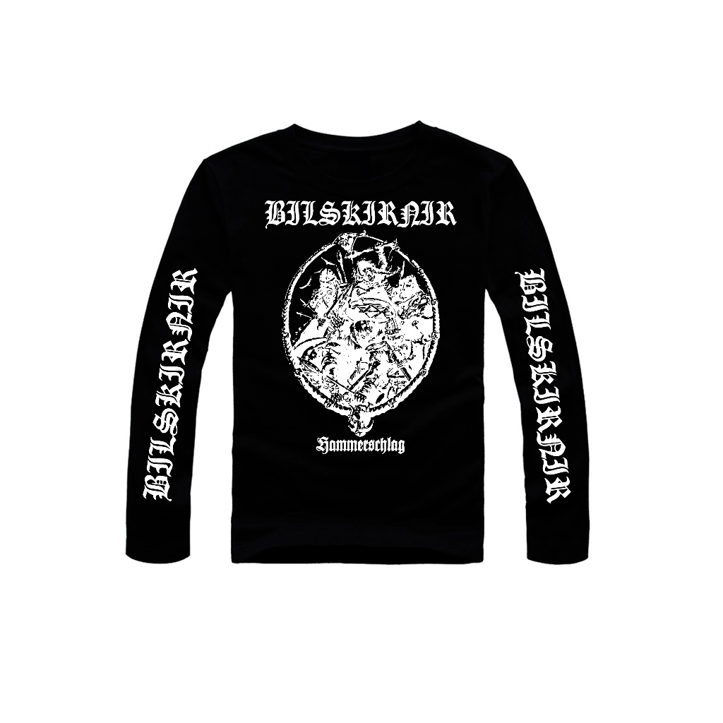 Camiseta Bilskirnir Hammerschlag Manga Longa | Shopee Brasil