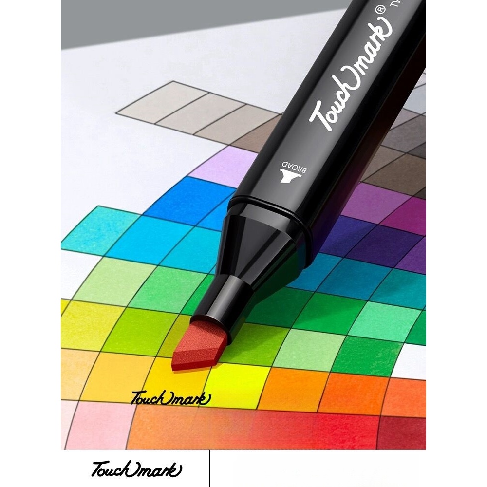 24/36/48/60/80 Cores touch marker Caneta Marcadora Com Ponta Dupla ...