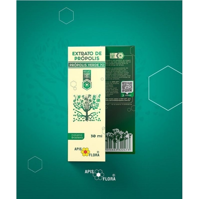 Extrato de propolis Verde 70-Apis flora | Shopee Brasil
