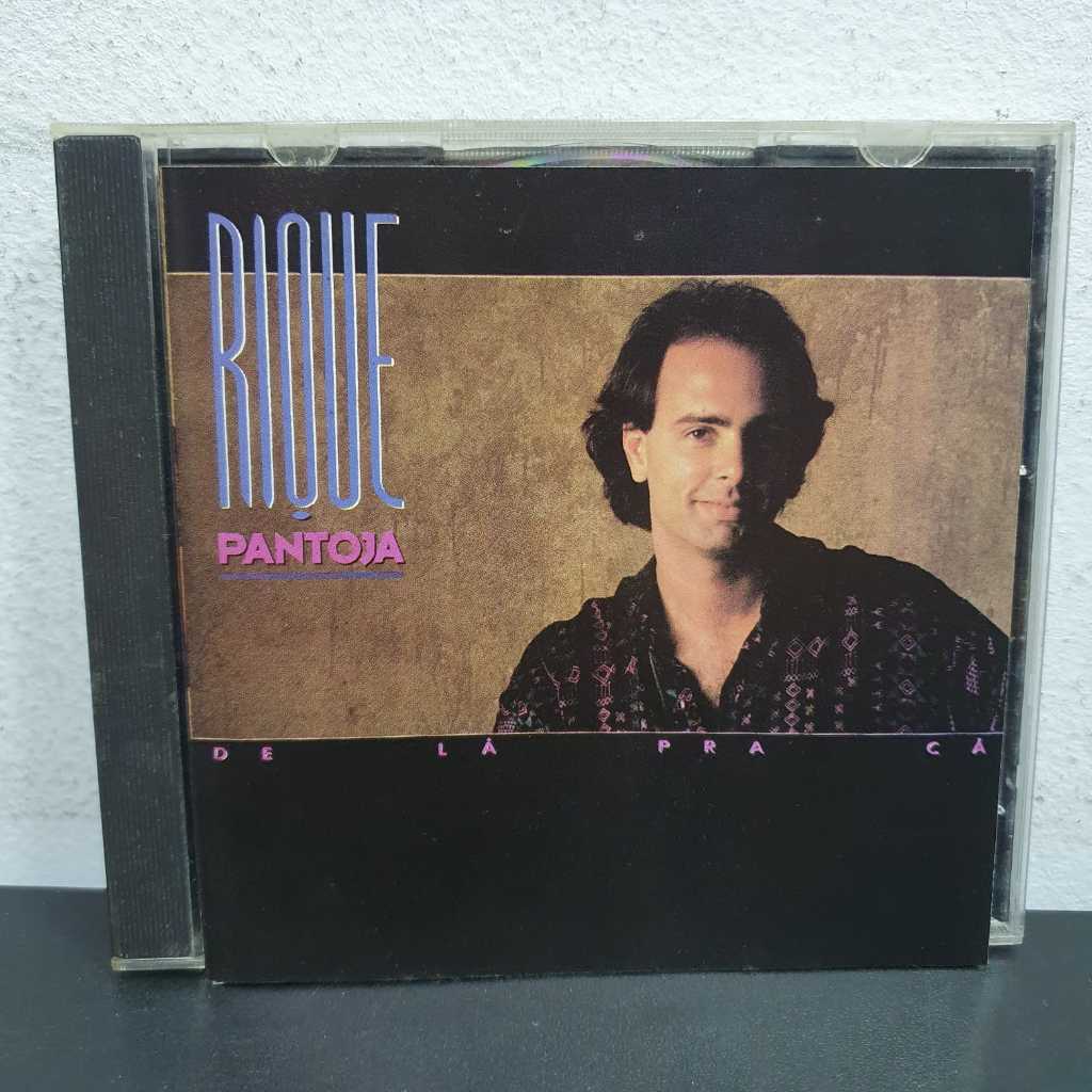 CD Rique Pantoja – De Lá Pra Cá - 1989 - Original | Shopee Brasil