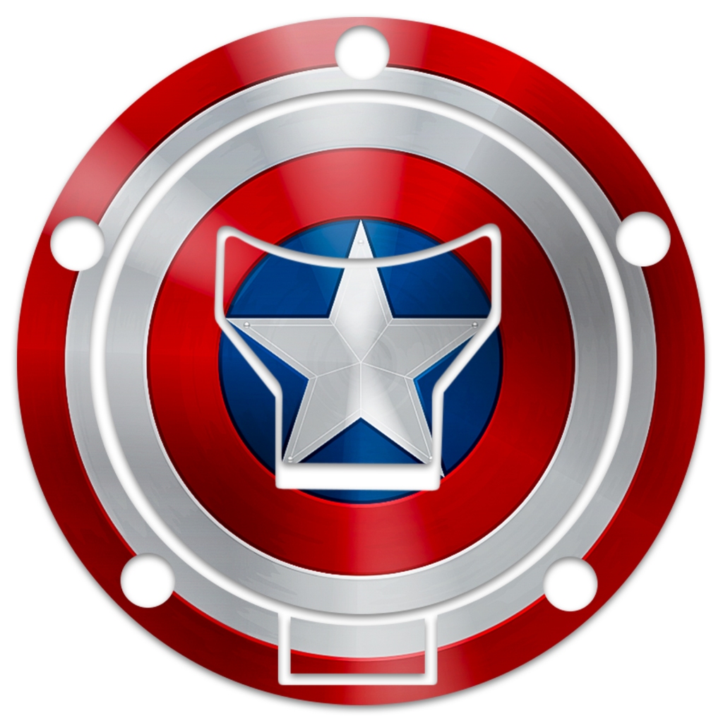 Adesivo Tampa Tanque Moto CG Titan Start Fan 160 Sticker Coringa 59D ...