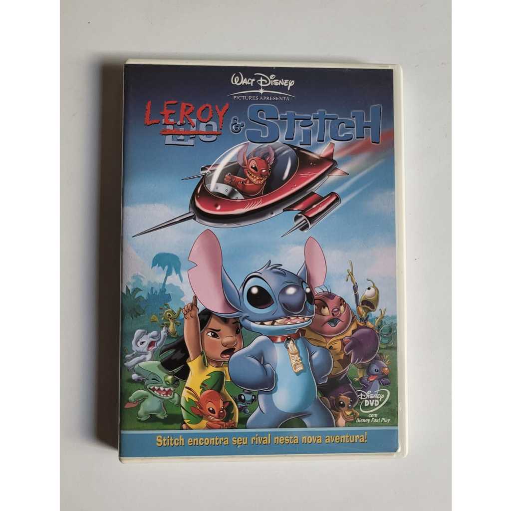 Leroy & Stitch - Dvd | Shopee Brasil