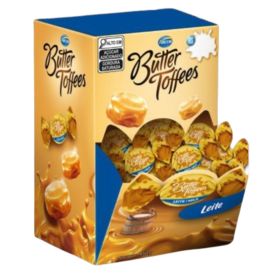 Bala Butter Toffee Leite Display | Shopee Brasil