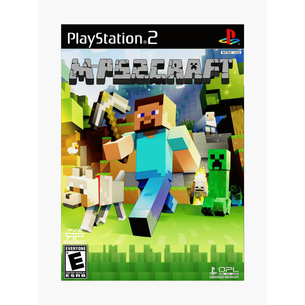 PS2 Minecraft Ps2 Mídia Física | Shopee Brasil