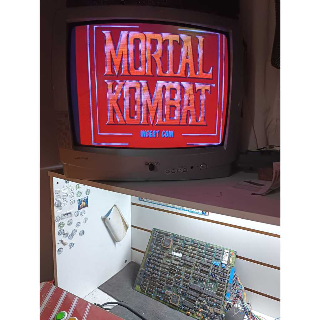 Placa Fliperama Mortal Kombat Bootleg Jamma | Shopee Brasil