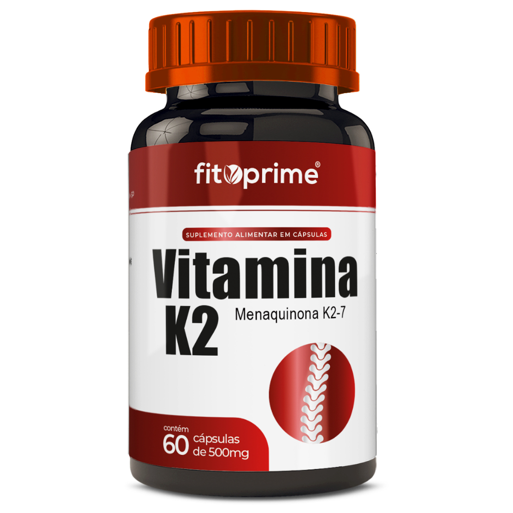 Vitamina K2 Menaquinona 200% IDR 130mcg 60 Cápsulas - Suplemento ...