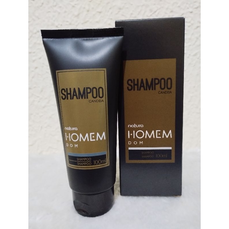 Shampoo Natura Homem Dom 100ml Validade: 09/2024 | Shopee Brasil