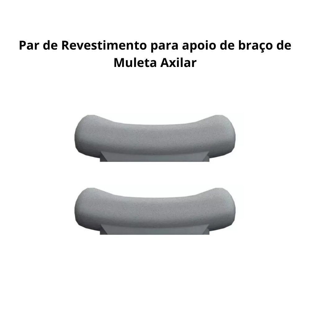 Revestimento para Apoio de Braço Muleta Axilar Dellamed - Par | Shopee ...