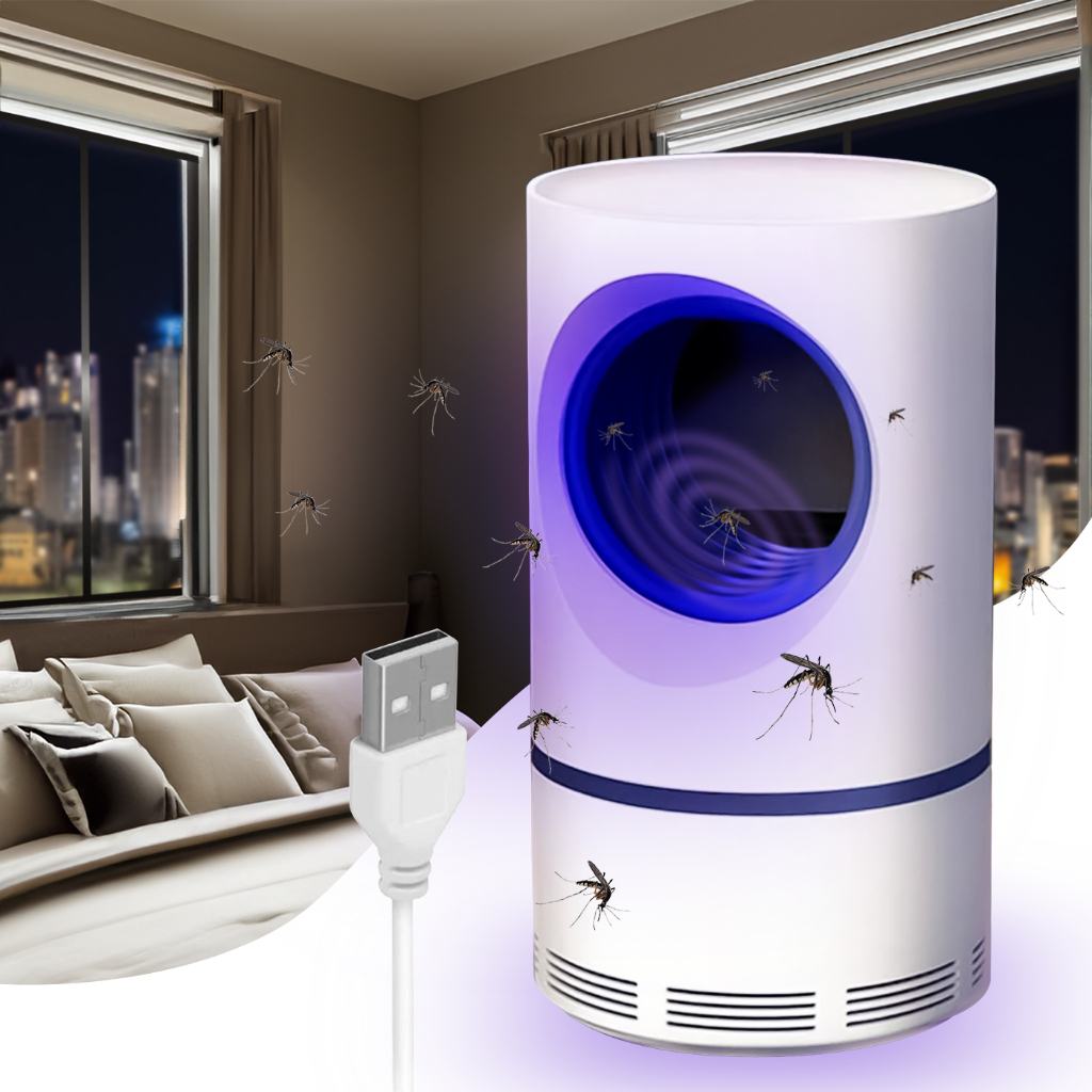 Repelente Mata Mosquito Led Eletrônico Uv Pernilongo Insetos Moscas ...