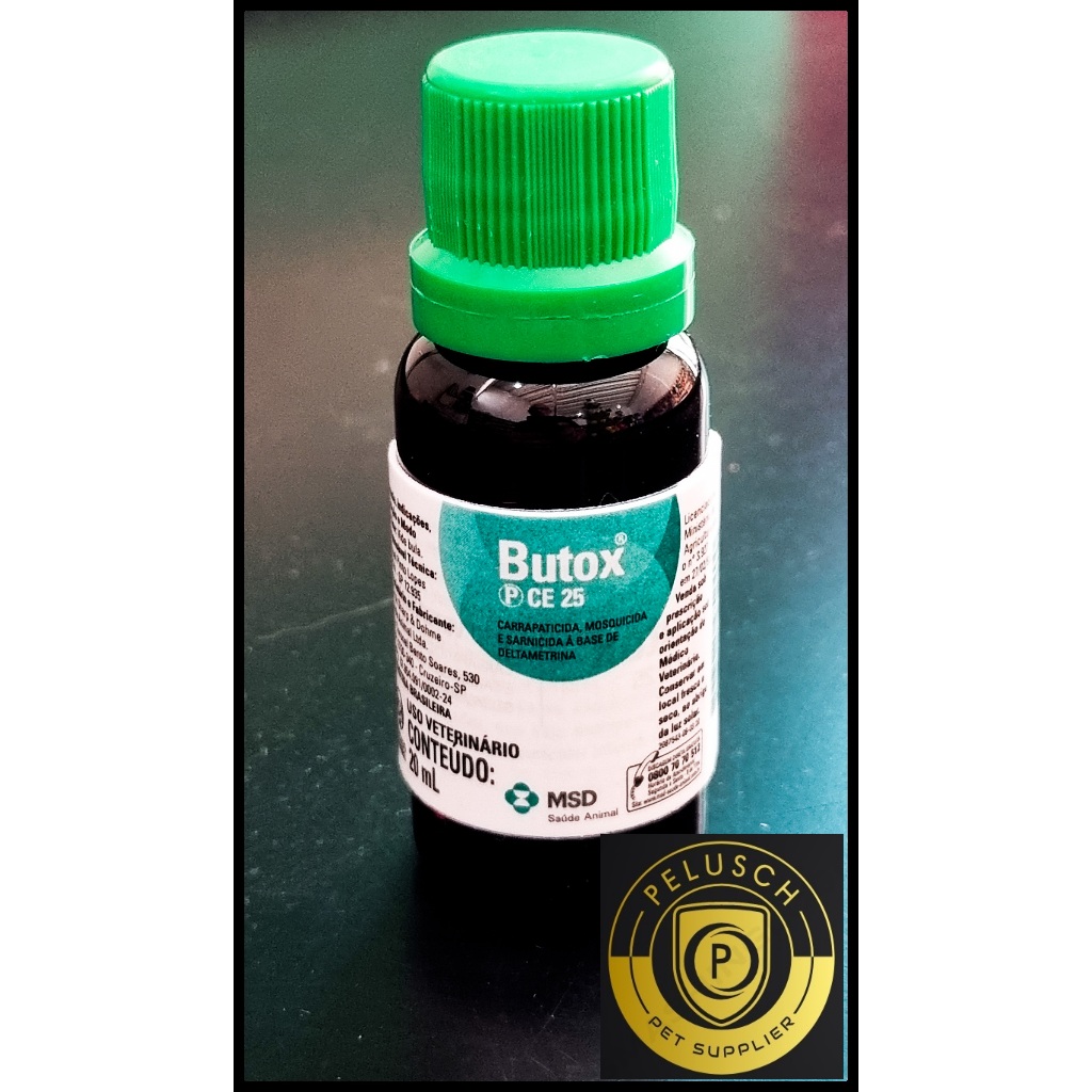 kit 5 Butox P CE 25 5x20ml carrapato insetos | Shopee Brasil
