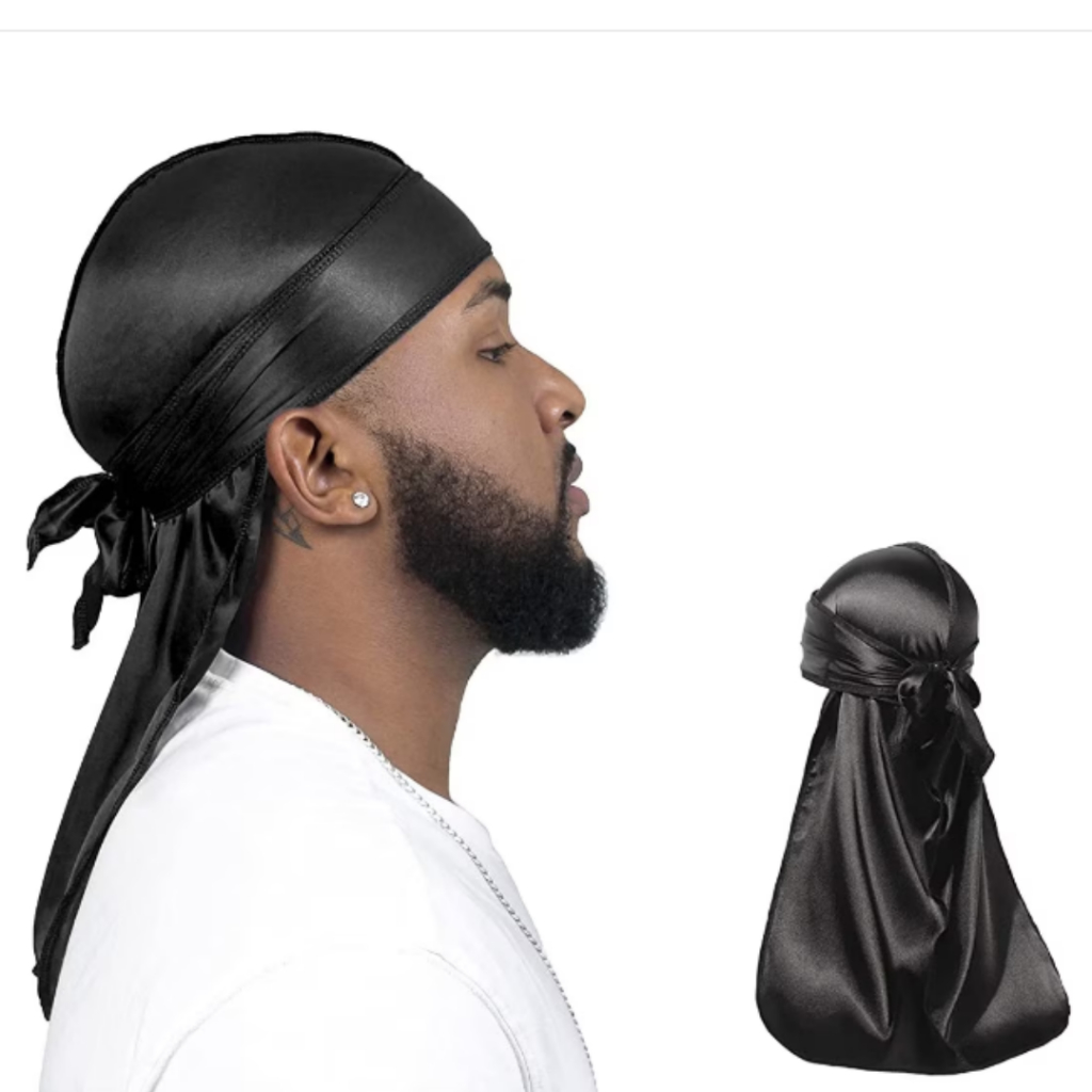 Durag Dureg Bandana Trap Rapper Turbante - Preta | Shopee Brasil
