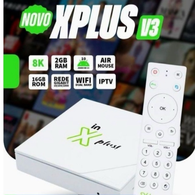 RECEPTOR XPLUS V3 CONVERSOR SMARTV | Shopee Brasil