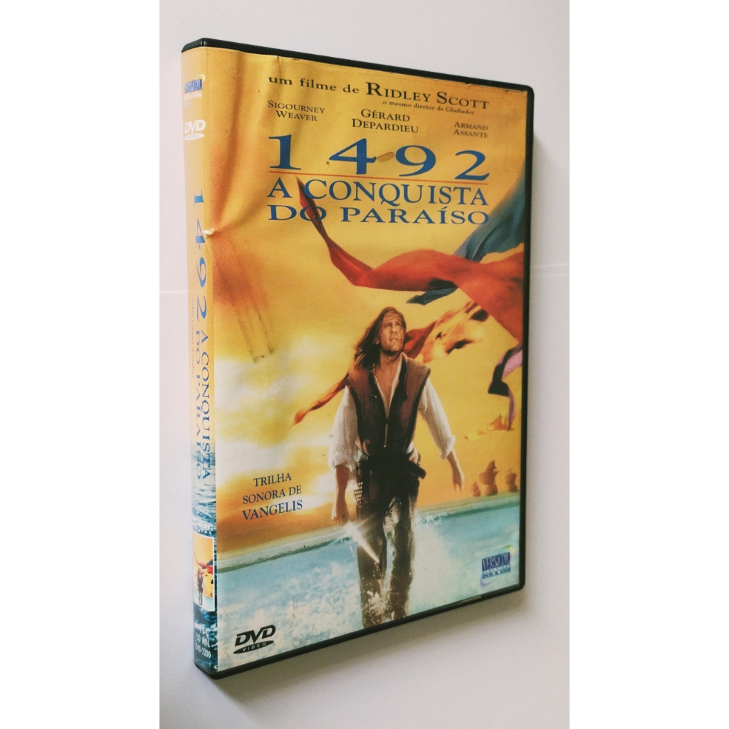 Dvd 1492 A Conquista do Paraíso (legendado) (excelente estado de ...